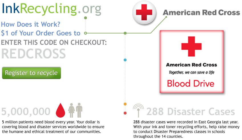 Recycle and Give - American Red Cross - Recycling Ink Cartridges for ...