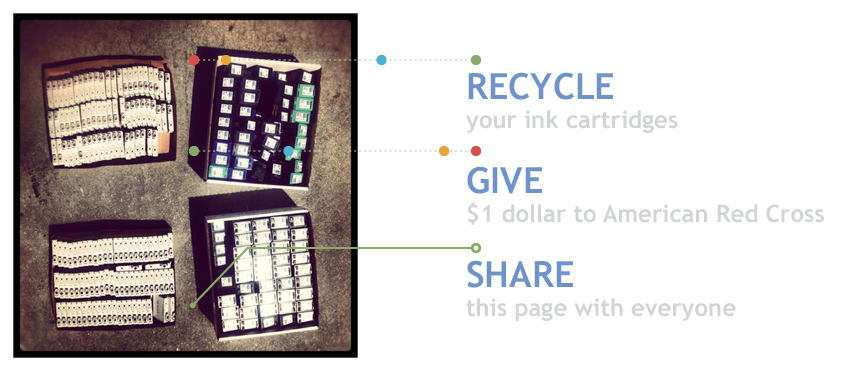 Recycle and Give - American Red Cross - Recycling Ink Cartridges for ...